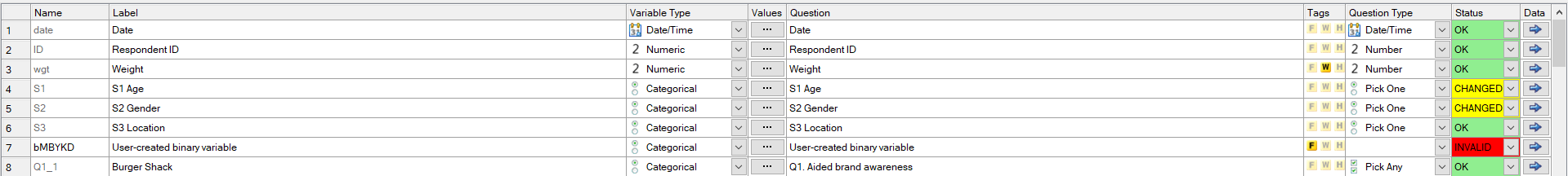 How to Update Projects with New or Revised Data – Q Help